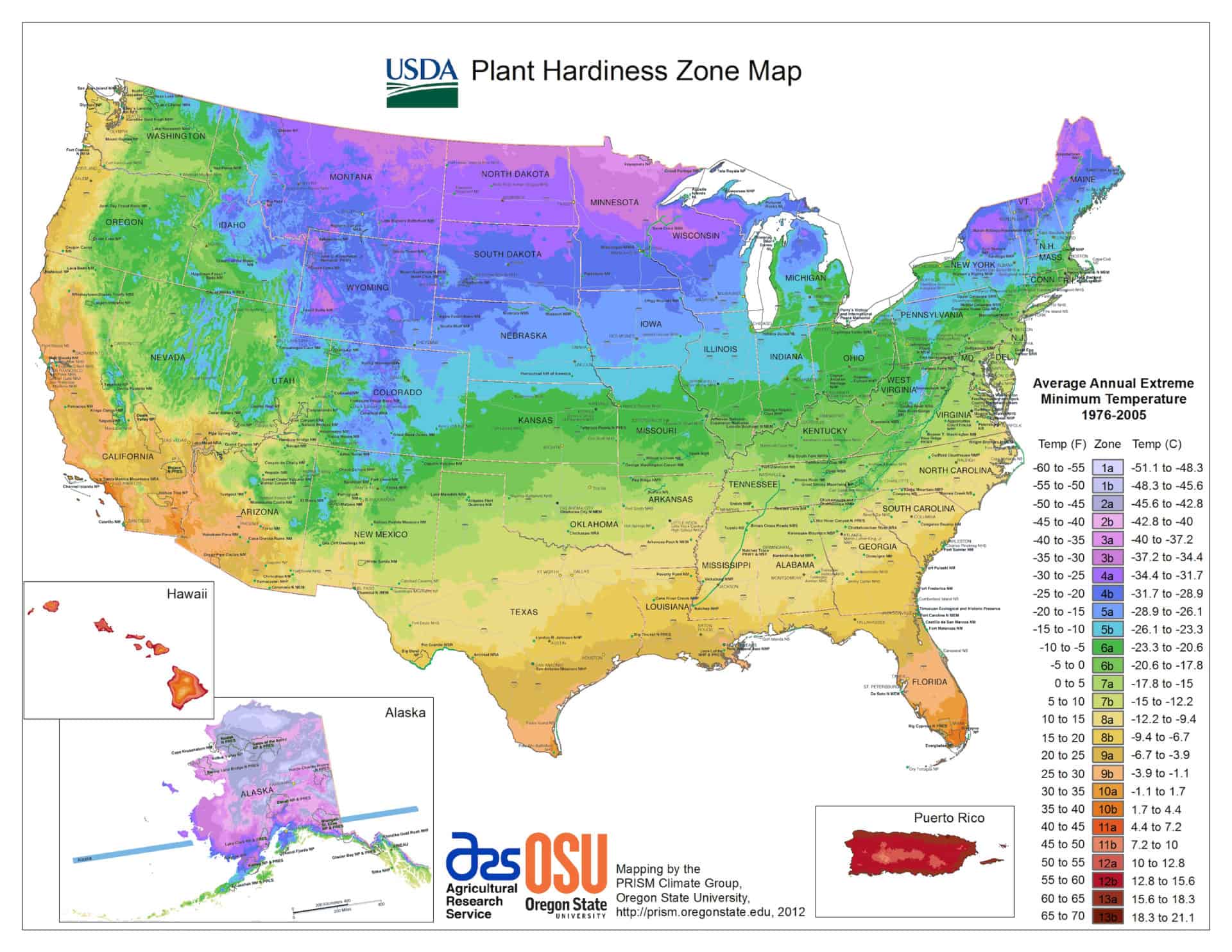 How to Adjust to a New USDA Plant Hardiness Zone - Front Yard Veggies